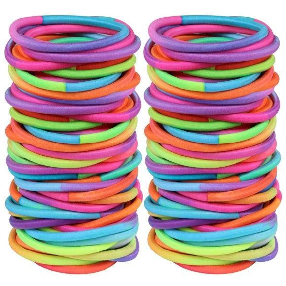 Accessories | 12 Pcs No Damage Elastics Hair Ties Assorted Hair Bands ...